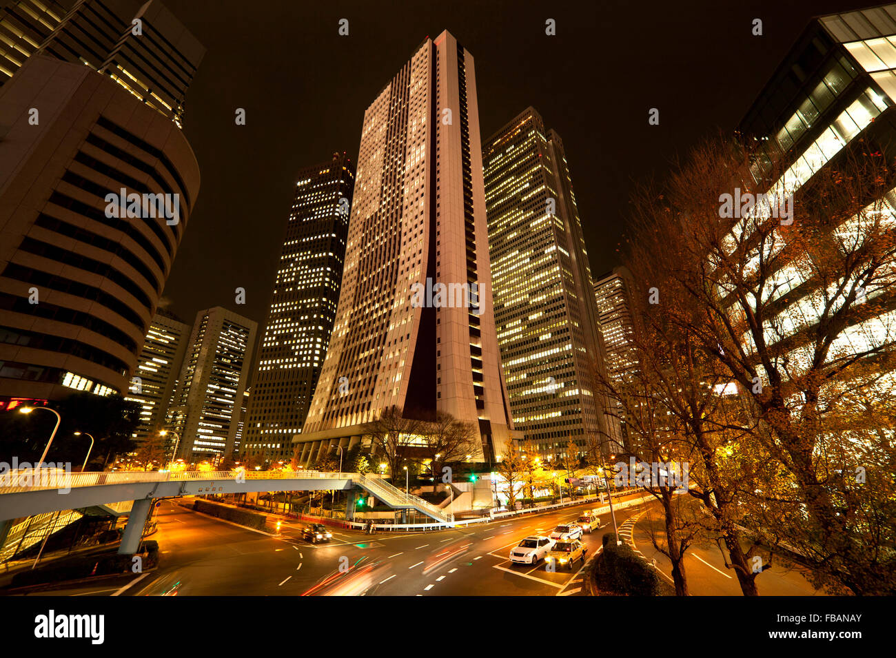 Night View of Shinjuku, Tokyo, Japan Stock Photo - Alamy