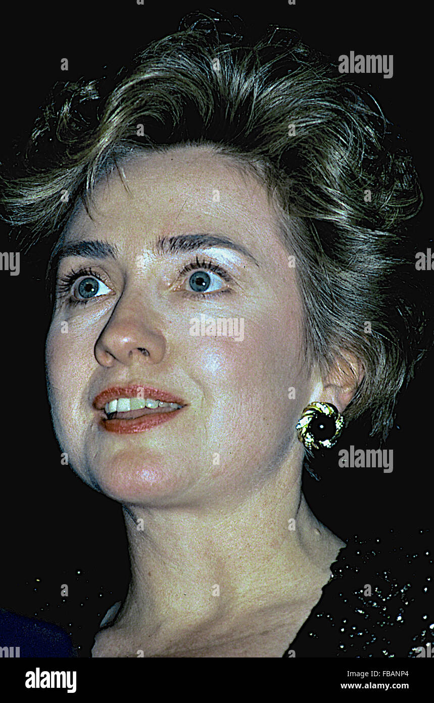 Washington, DC., USA, 23rd October, 1993 FIrst Lady Hillary Clinton at ...