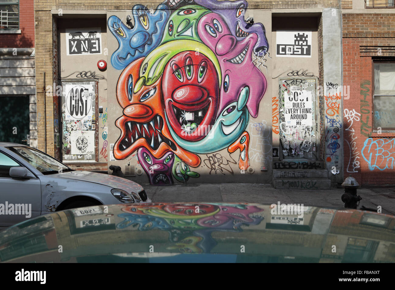 Cartoon Mural High Resolution Stock Photography and Images - Alamy