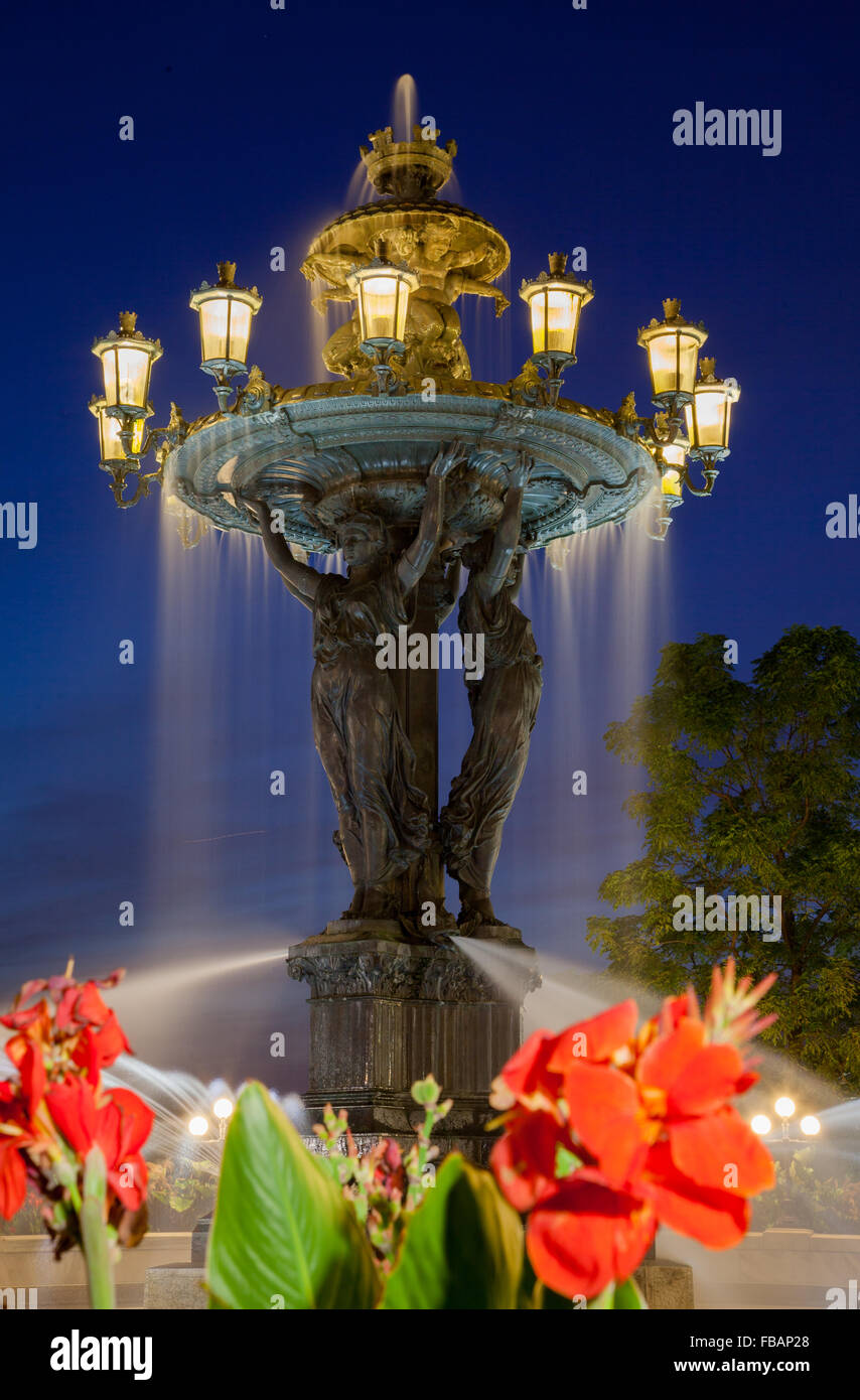 Bartholdi fountain washington hi-res stock photography and images - Alamy