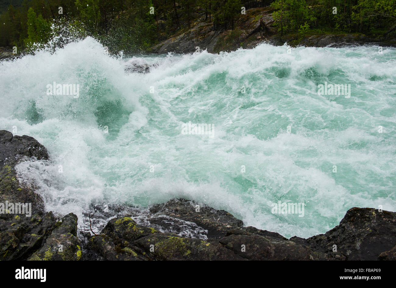 Close up powerful river flowing hi-res stock photography and images - Alamy