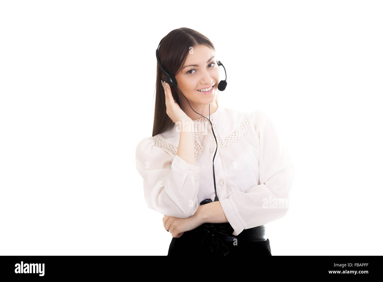 Customer service microphone hi-res stock photography and images - Alamy