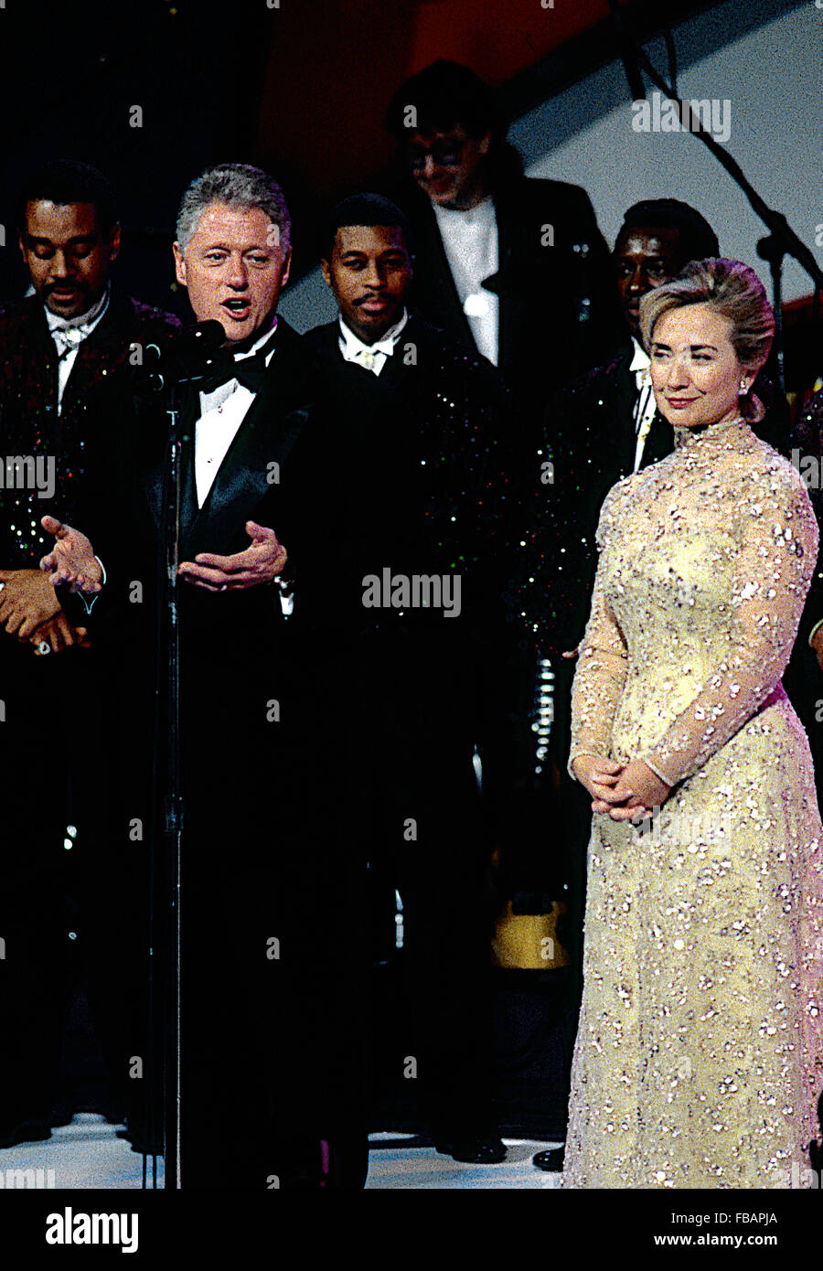Hillary clinton inaugural ball hi-res stock photography and images - Alamy