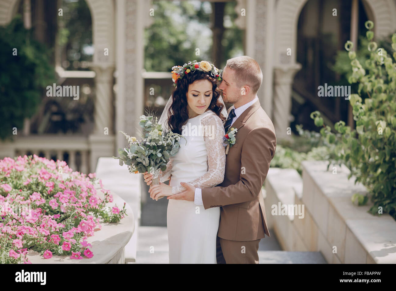 sunny wedding day Stock Photo - Alamy
