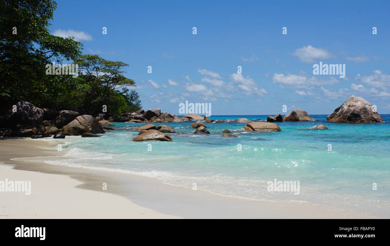 perfect summer day on perfect beach Stock Photo - Alamy