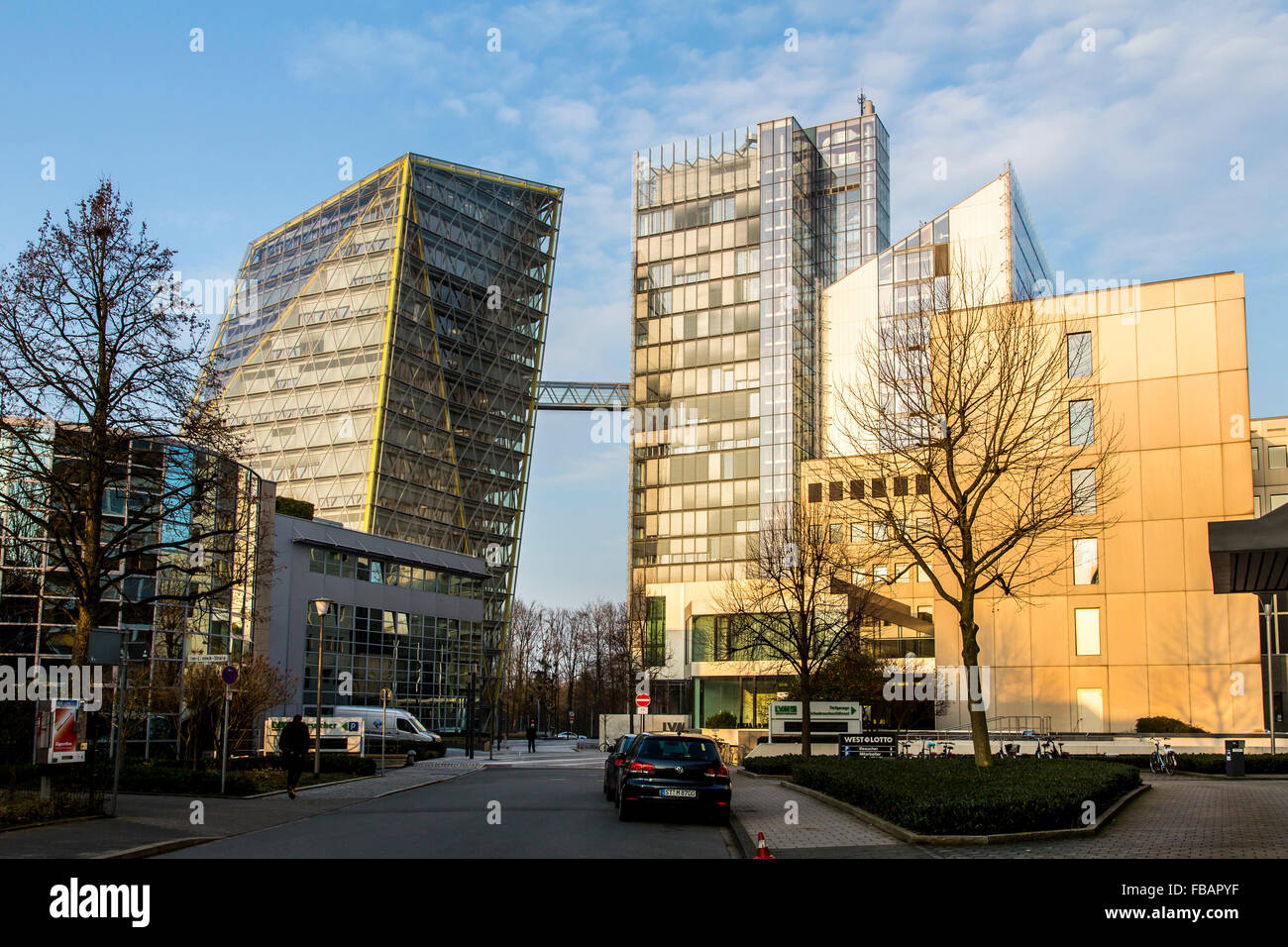 Headquarter, office building of LVM Insurance company, Münster, Germany ...
