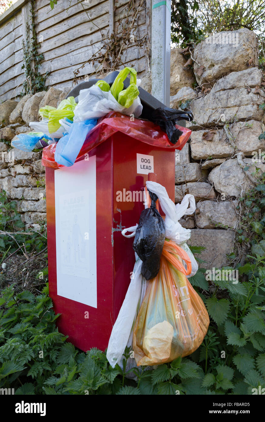 Pet waste bin bins hi-res stock photography and images - Alamy