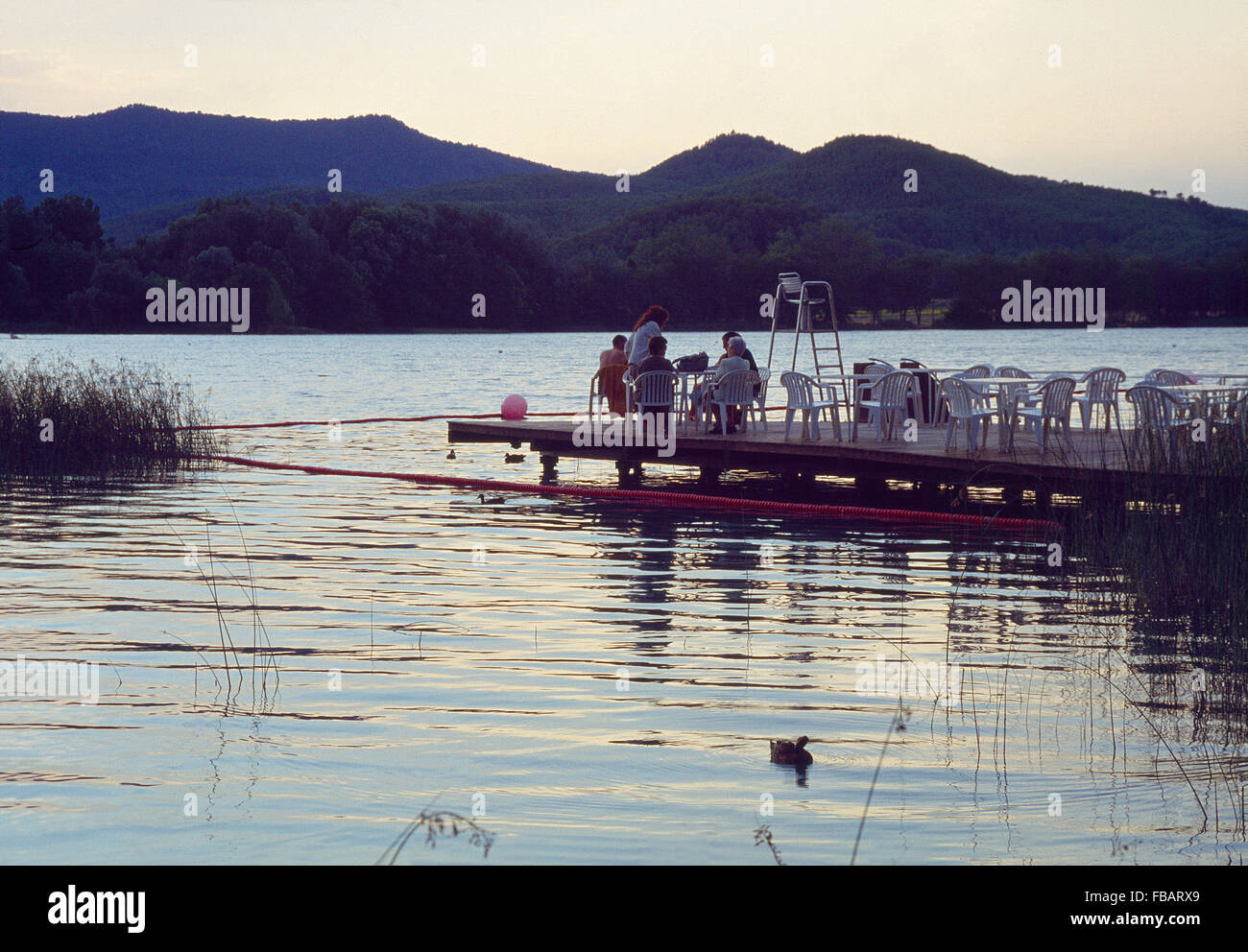 Banyoles lake girona province spain hi-res stock photography and images ...