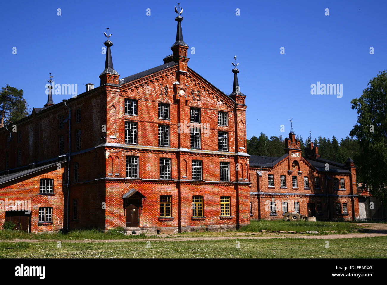 Paper Mill museum Werla (Verla). Paperitehdas museo Verla, Valkeala ...
