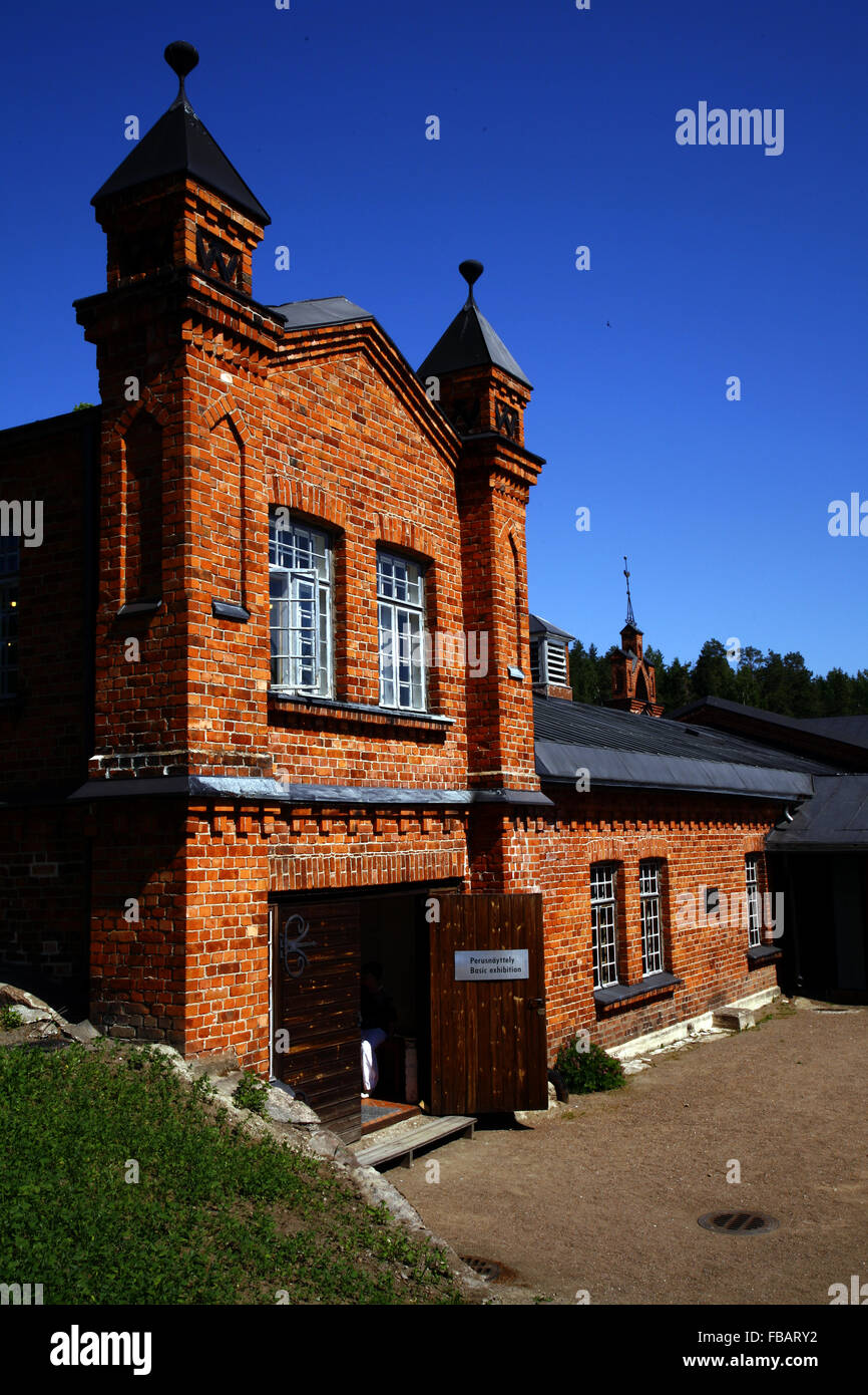 Paper Mill museum Werla (Verla). Paperitehdas museo Verla, Valkeala ...