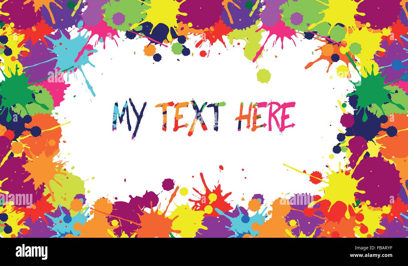 Illustrator texture, seamless pattern, border with colored paper, brush ...