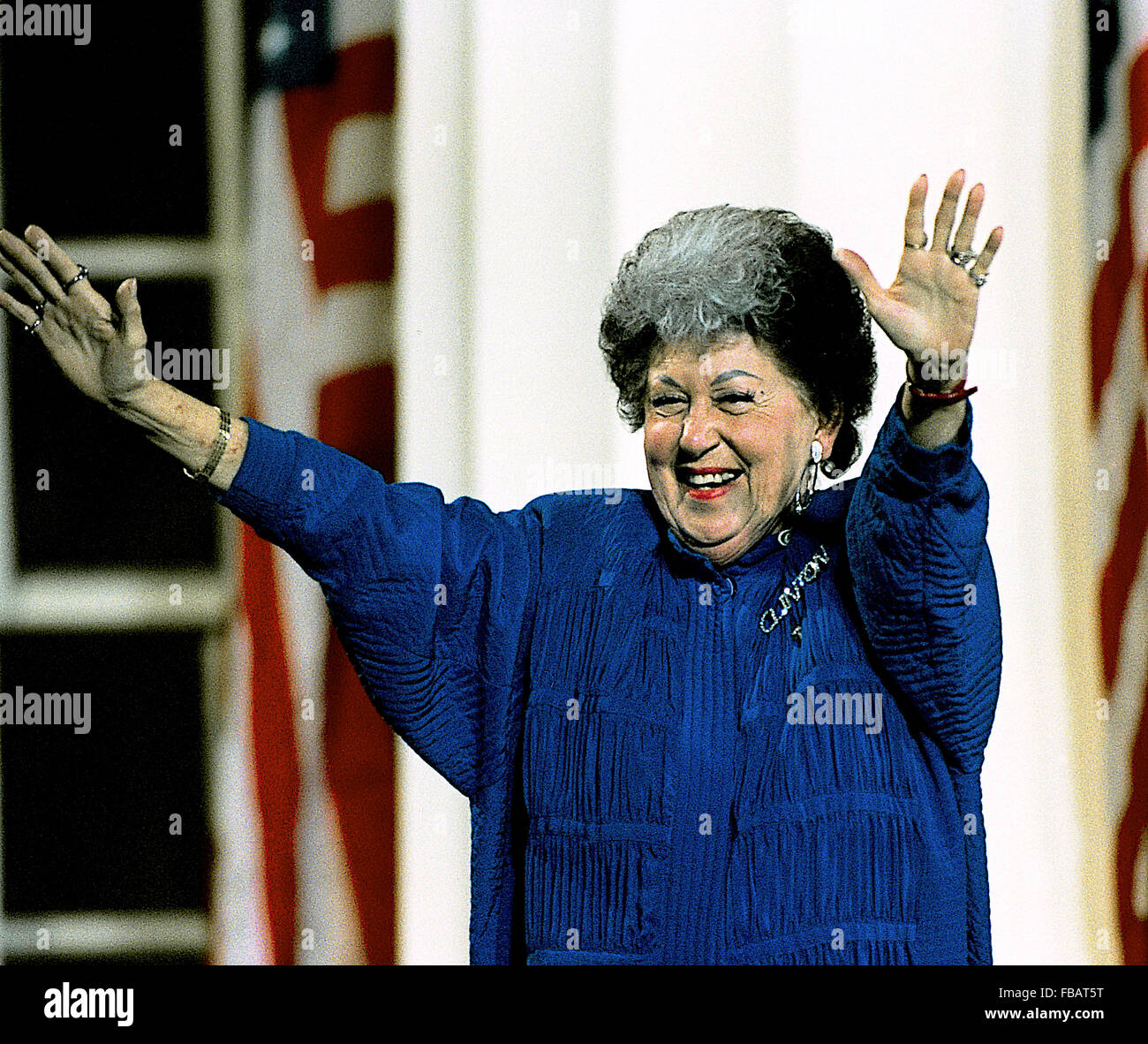 President william jefferson clinton waves hi-res stock photography and ...
