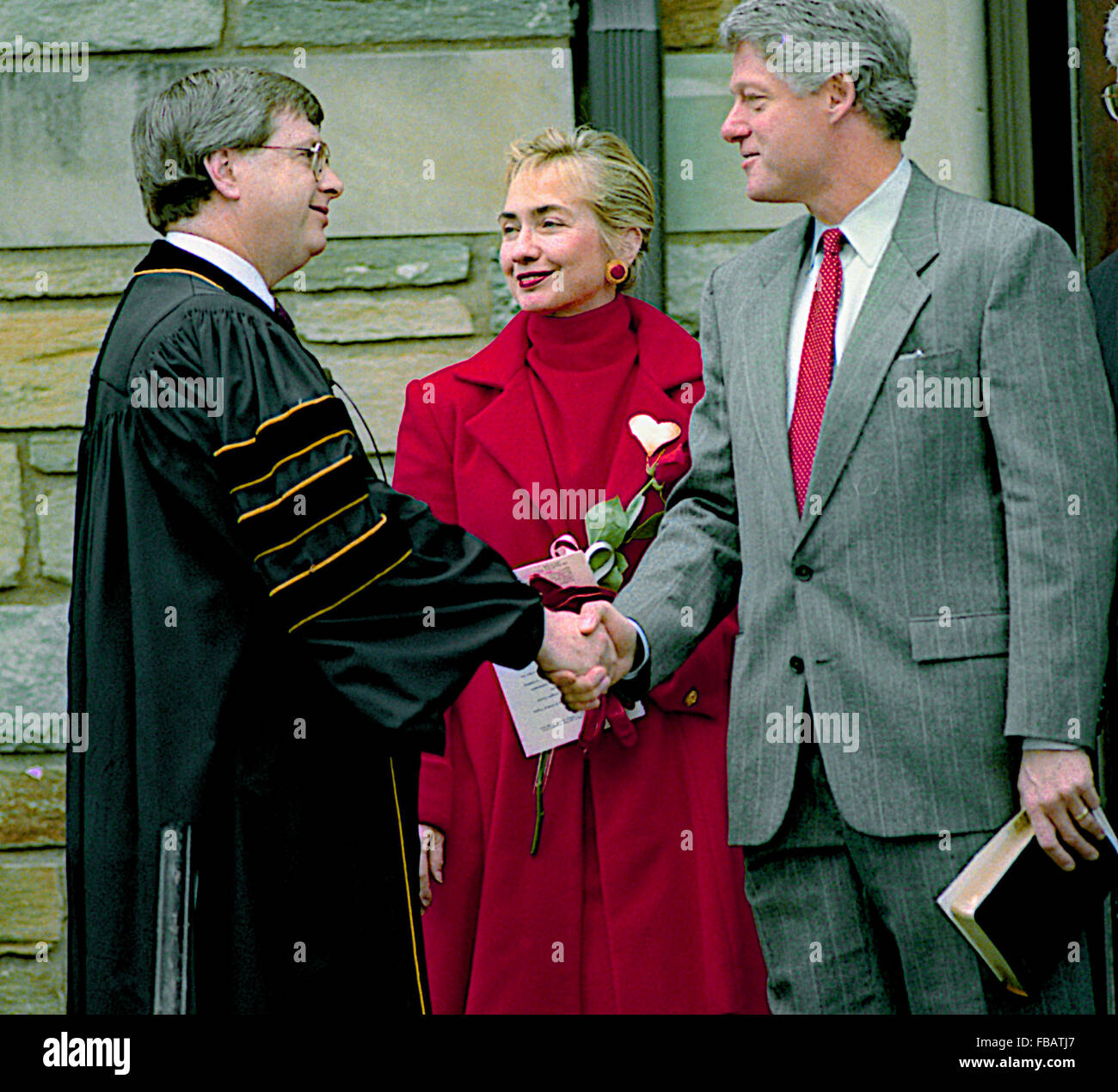 Washington, DC., USA, 14th February, 1993 President William Jefferson ...