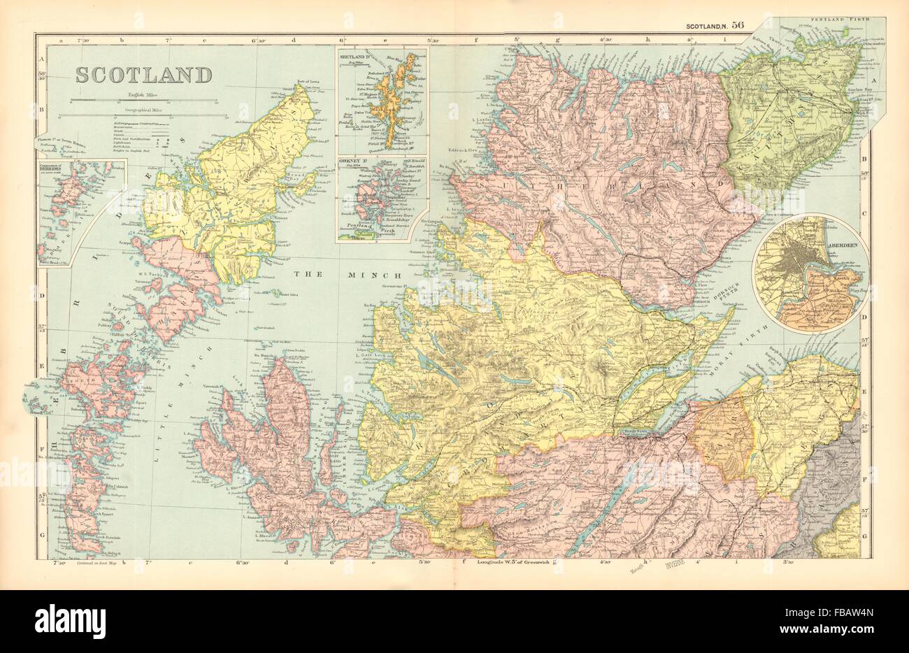 SCOTLAND HIGHLANDS & ISLANDS. Parliamentary divisions/boroughs. BACON ...