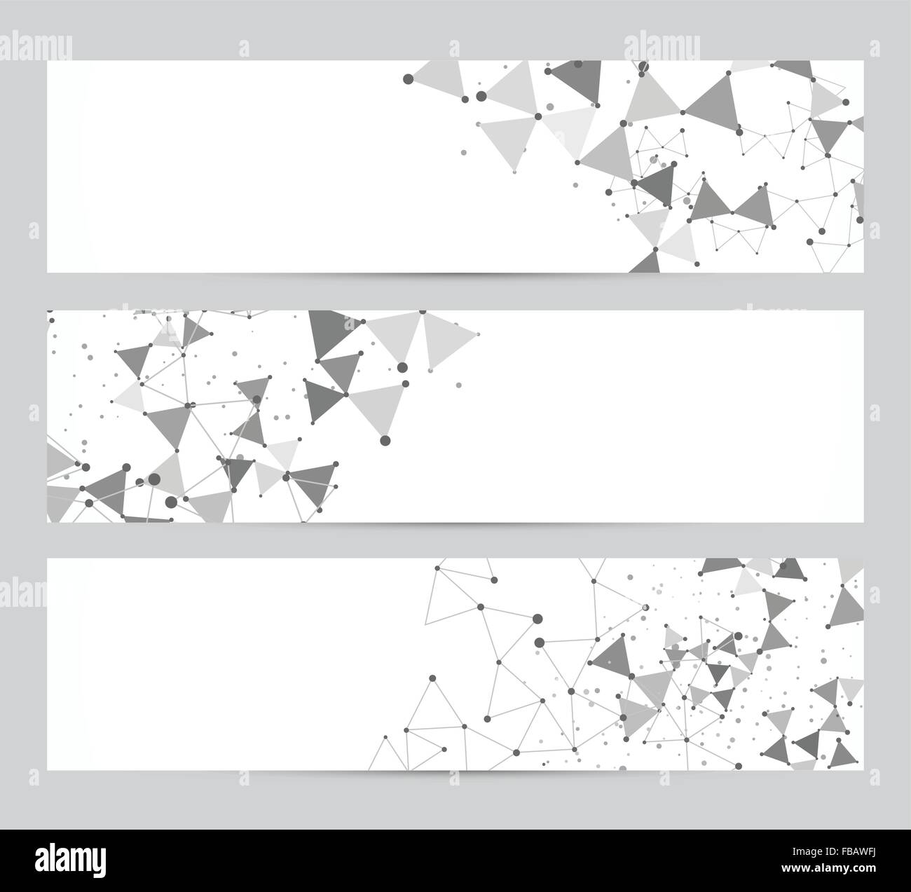 Polygonal banners vector Stock Vector Image & Art - Alamy