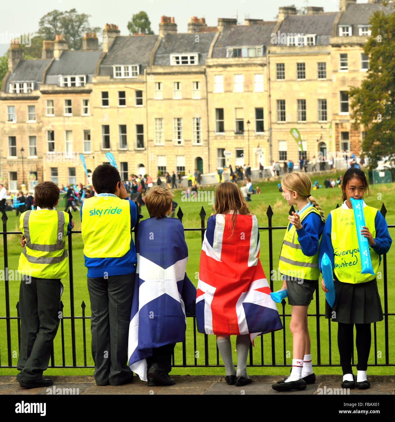Wearing flags hi-res stock photography and images - Alamy