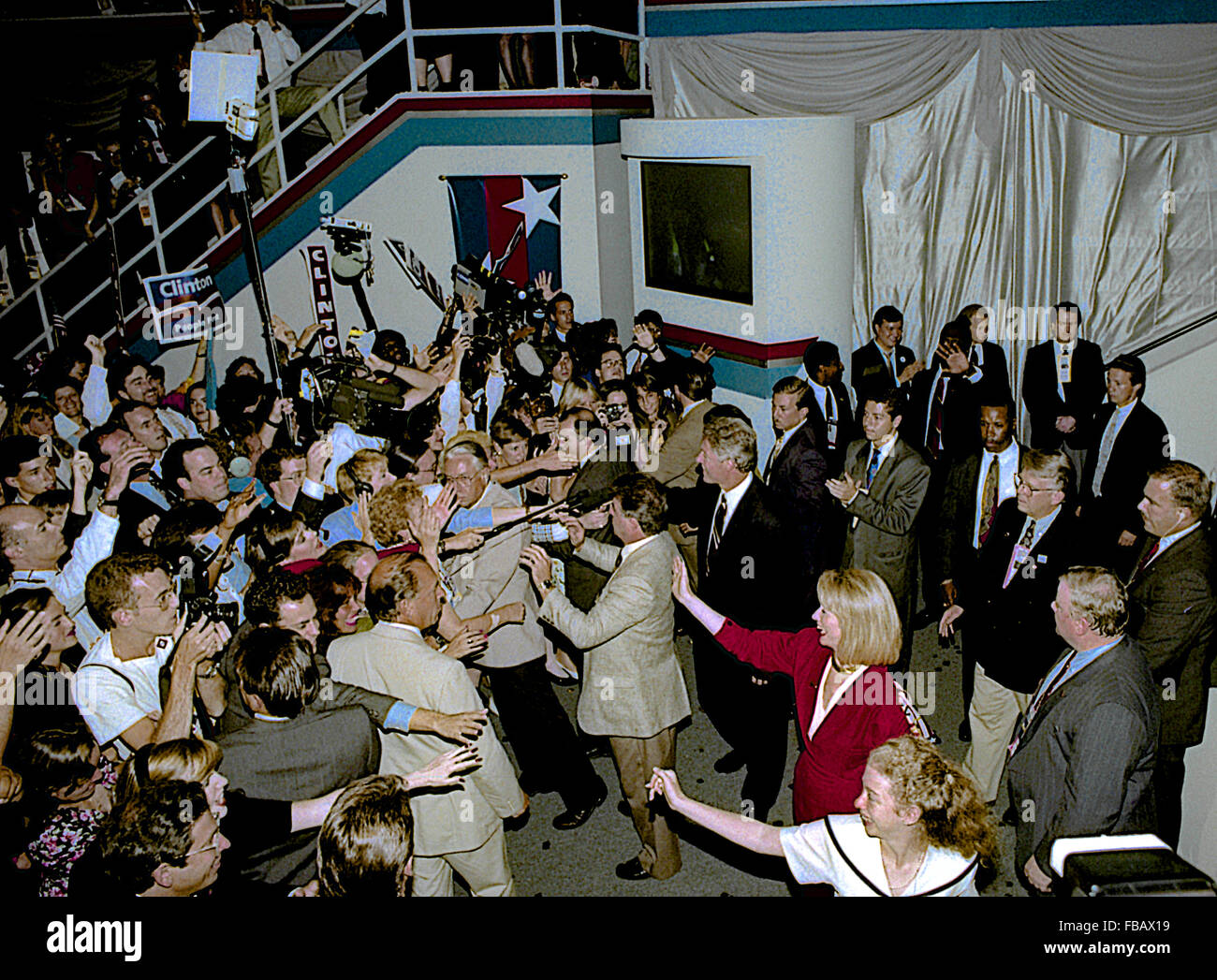New York, NY., USA, 15th July,1992 After winning the nomination for ...