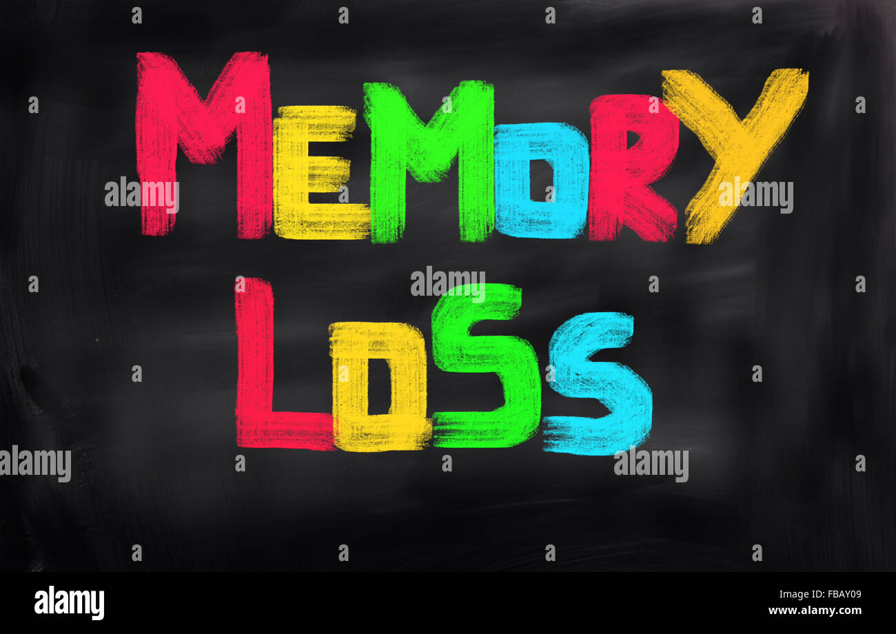Memory Loss Concept Stock Photo - Alamy