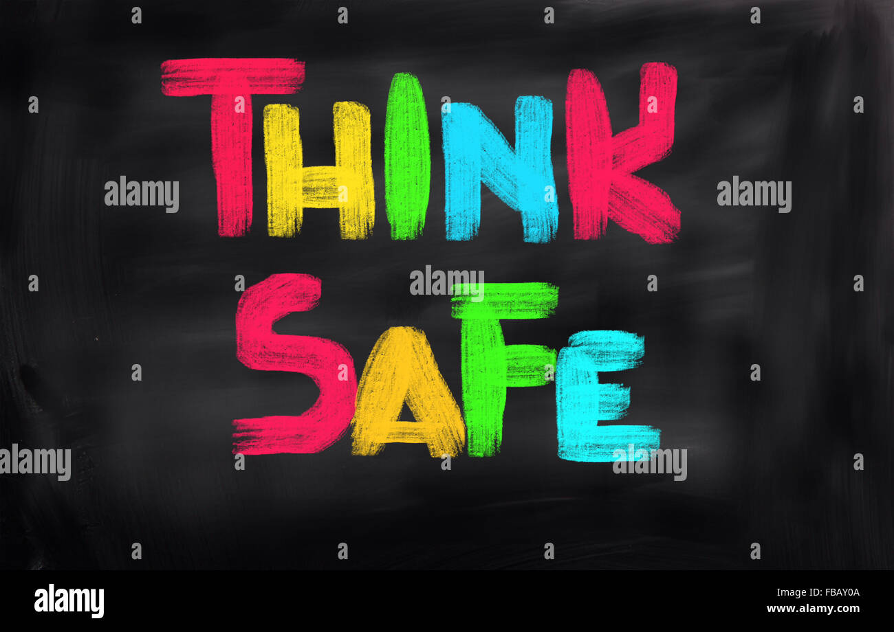 Safety First Concept Stock Photo - Alamy