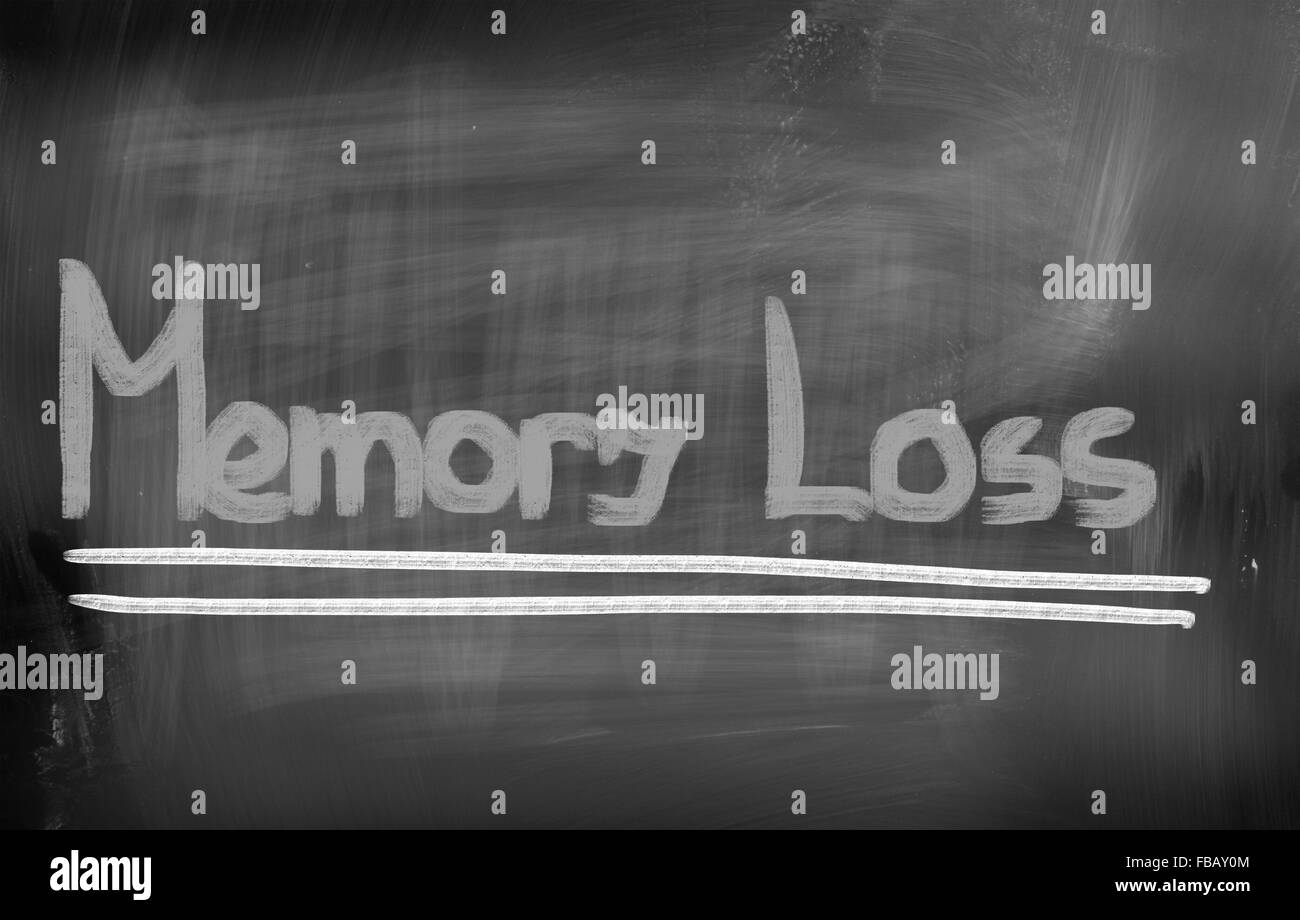 Memory Loss Concept Stock Photo - Alamy