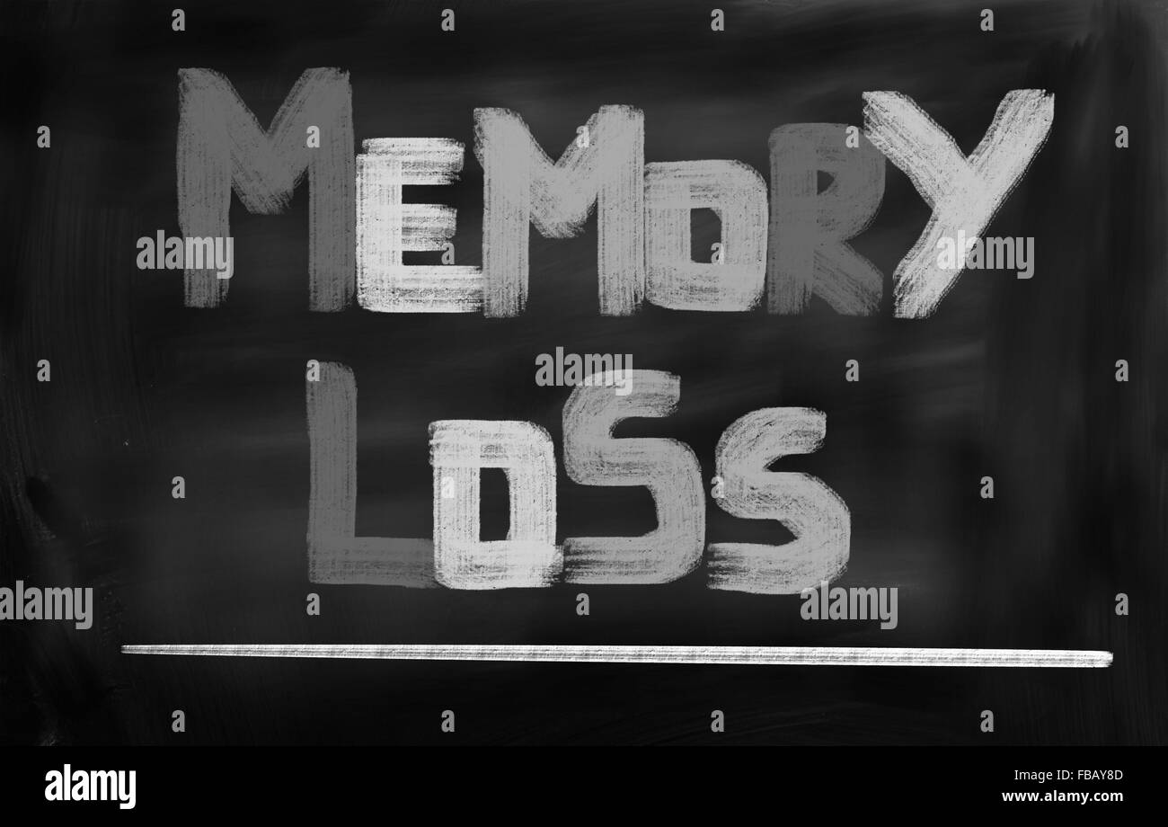 Memory Loss Concept Stock Photo - Alamy