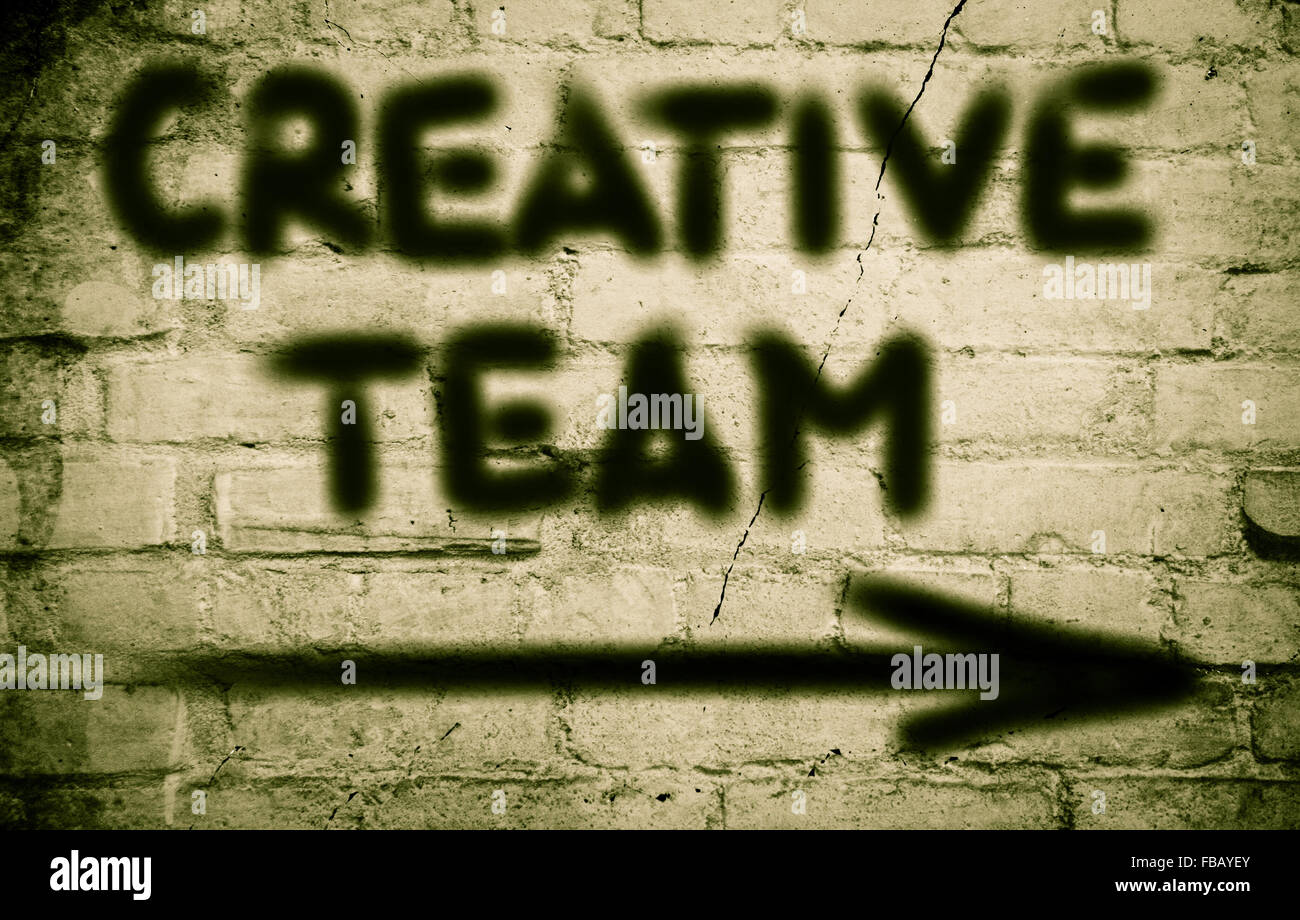Creative Team Concept Stock Photo - Alamy