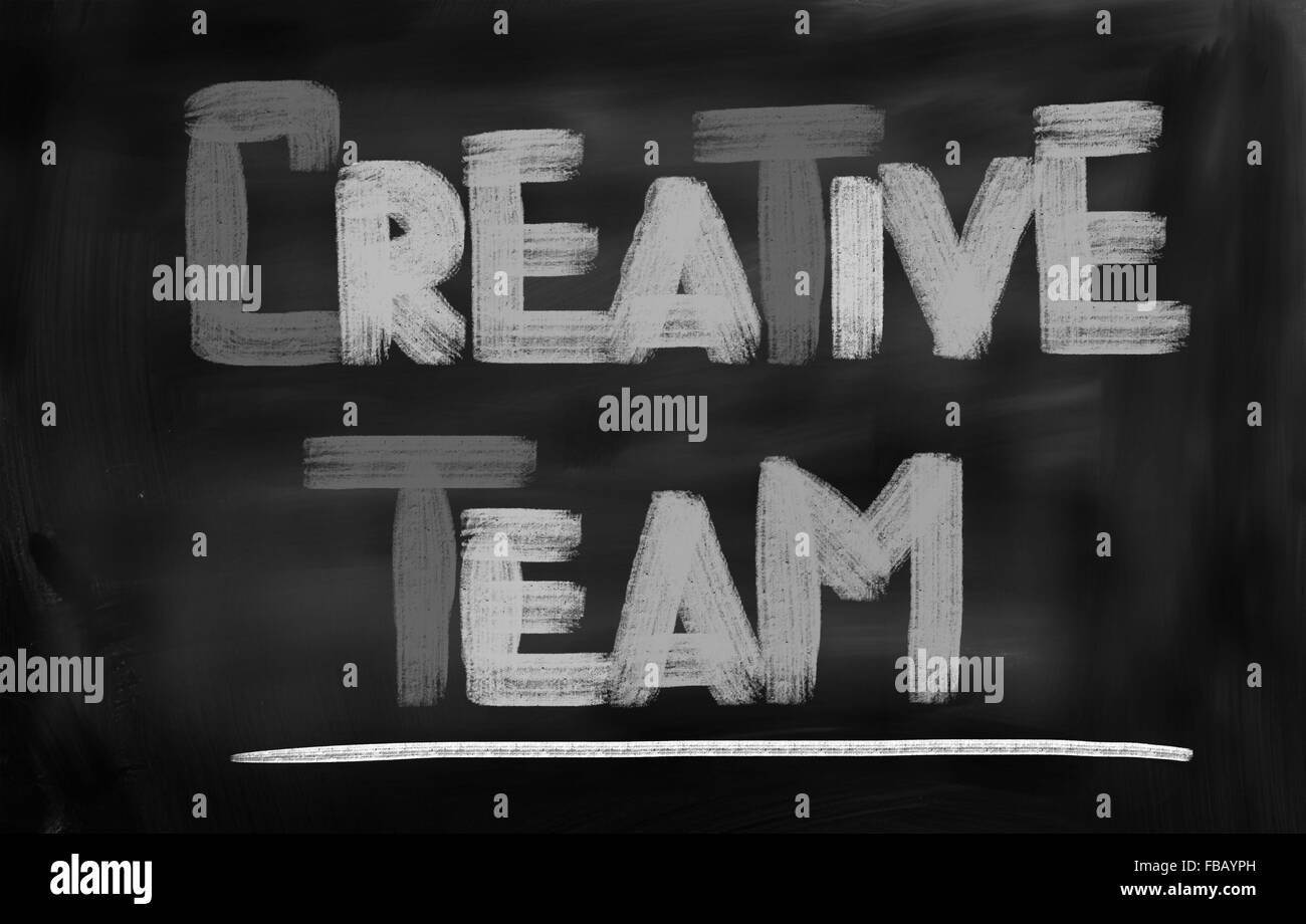Creative Team Concept Stock Photo - Alamy