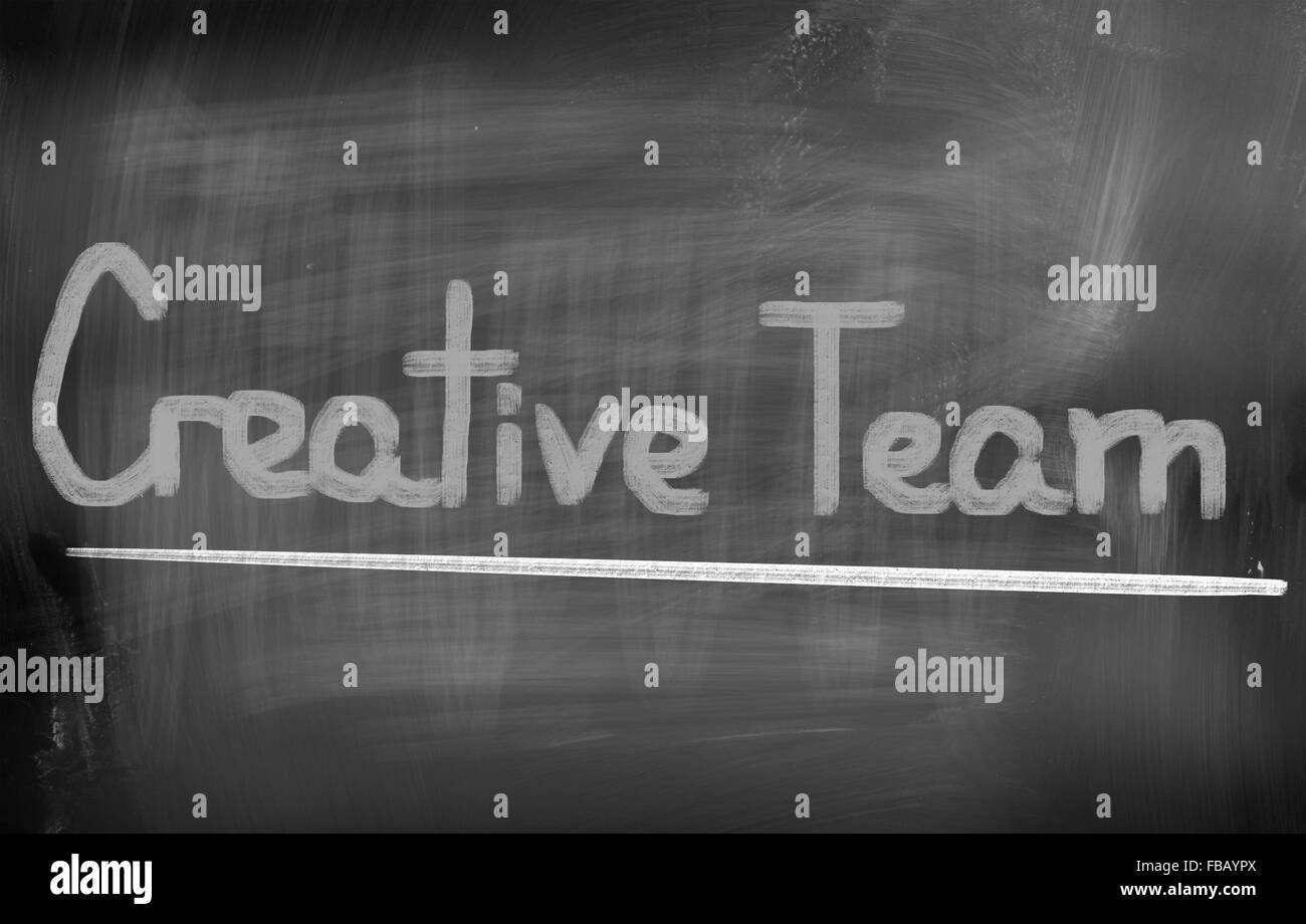 Creative Team Concept Stock Photo - Alamy
