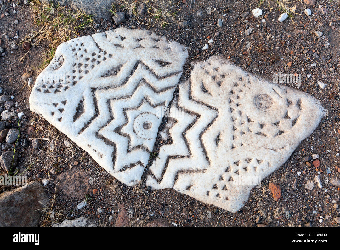 White marble carving drawings at Pergamon Pergamon Acropolis, an ...