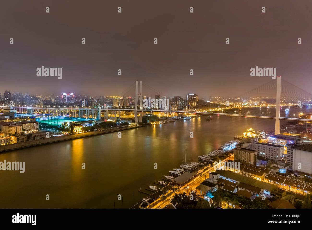Nanpu bridge and huangpu river hi-res stock photography and images - Alamy