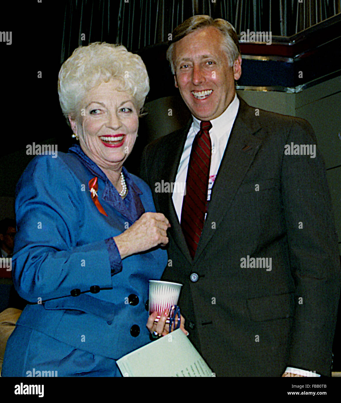 New York, NY., USA, 14th July, 1992 Texas Governor Ann Richards poses ...