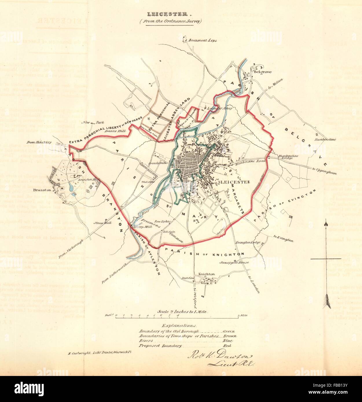 Cartwright map hi-res stock photography and images - Alamy