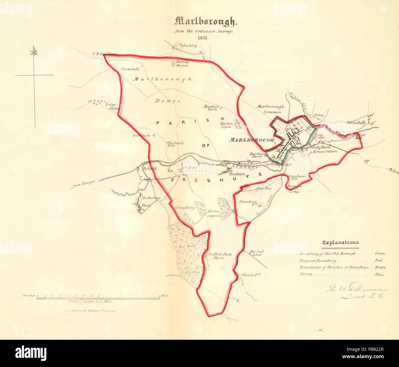 Map Of Marlborough High Resolution Stock Photography and Images - Alamy