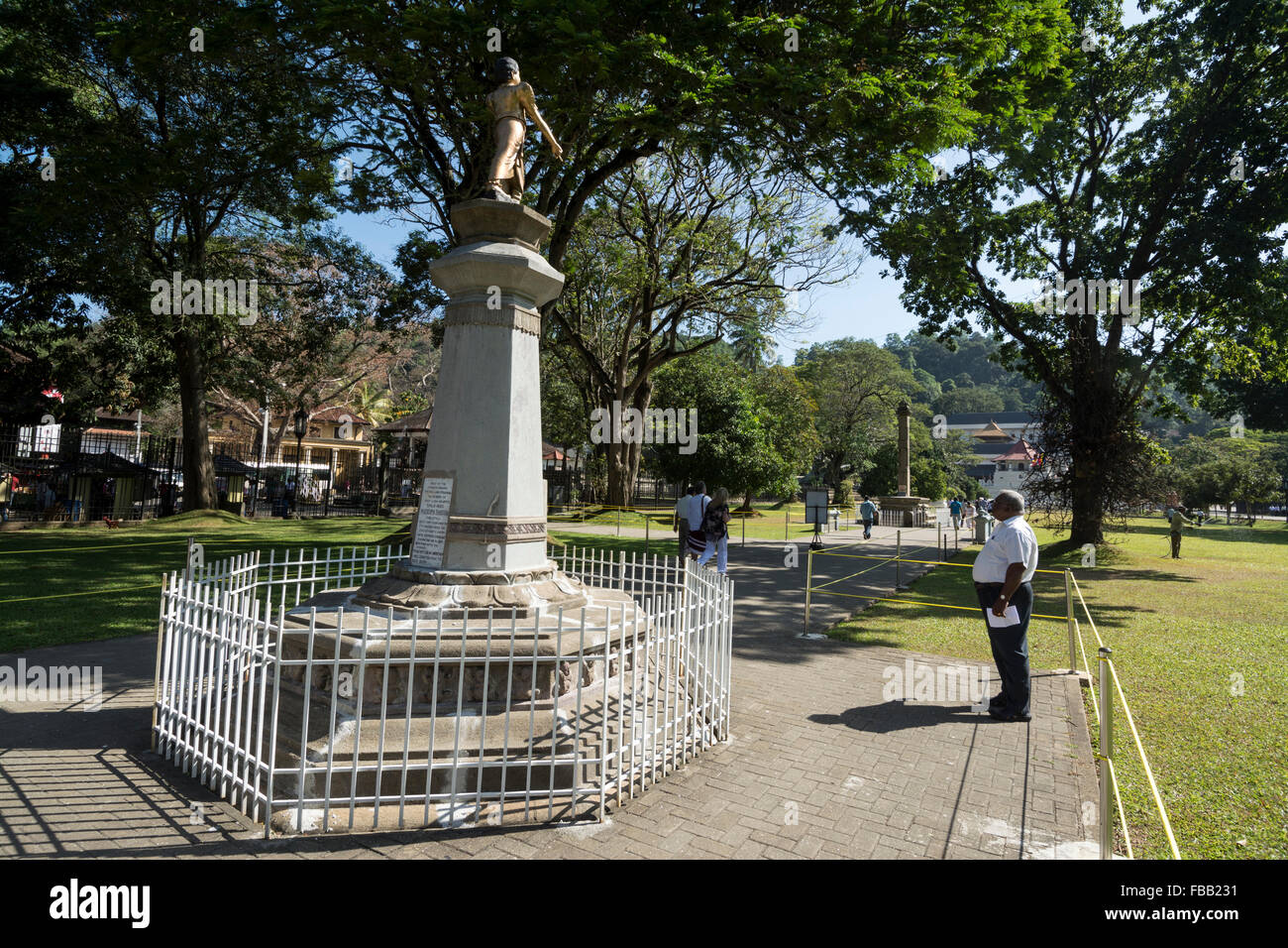 A monument of a child hero, Madduma Bandara age nine who was executed ...