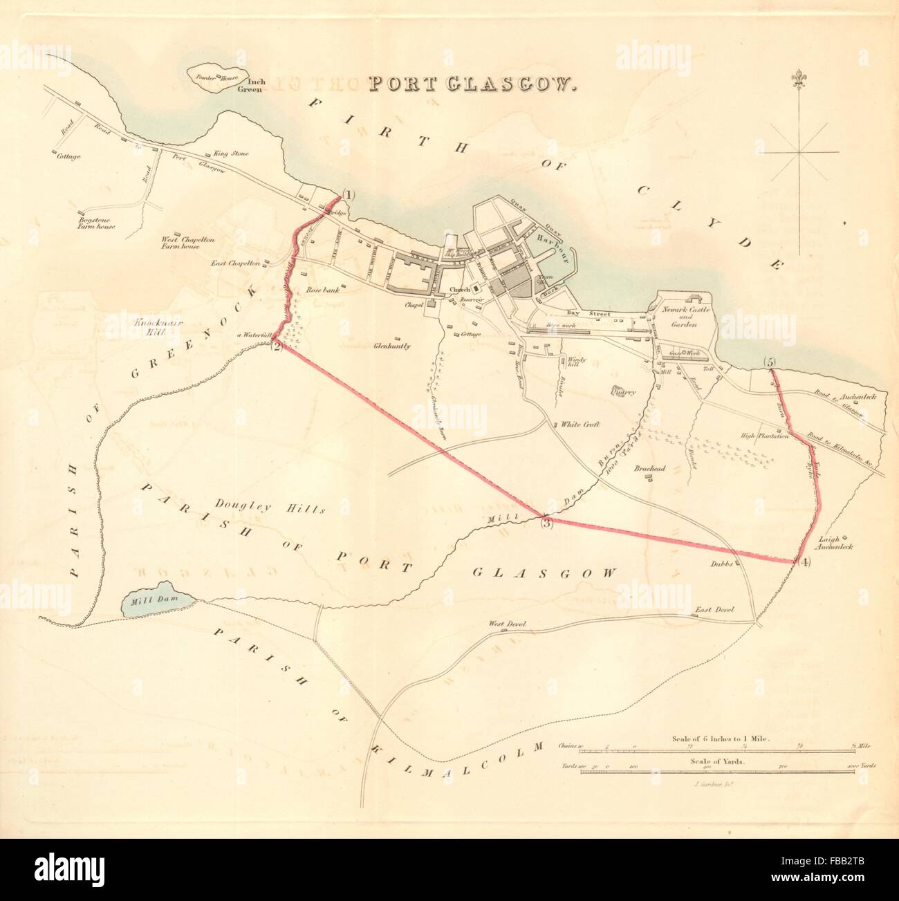 Port glasgow town hi-res stock photography and images - Alamy