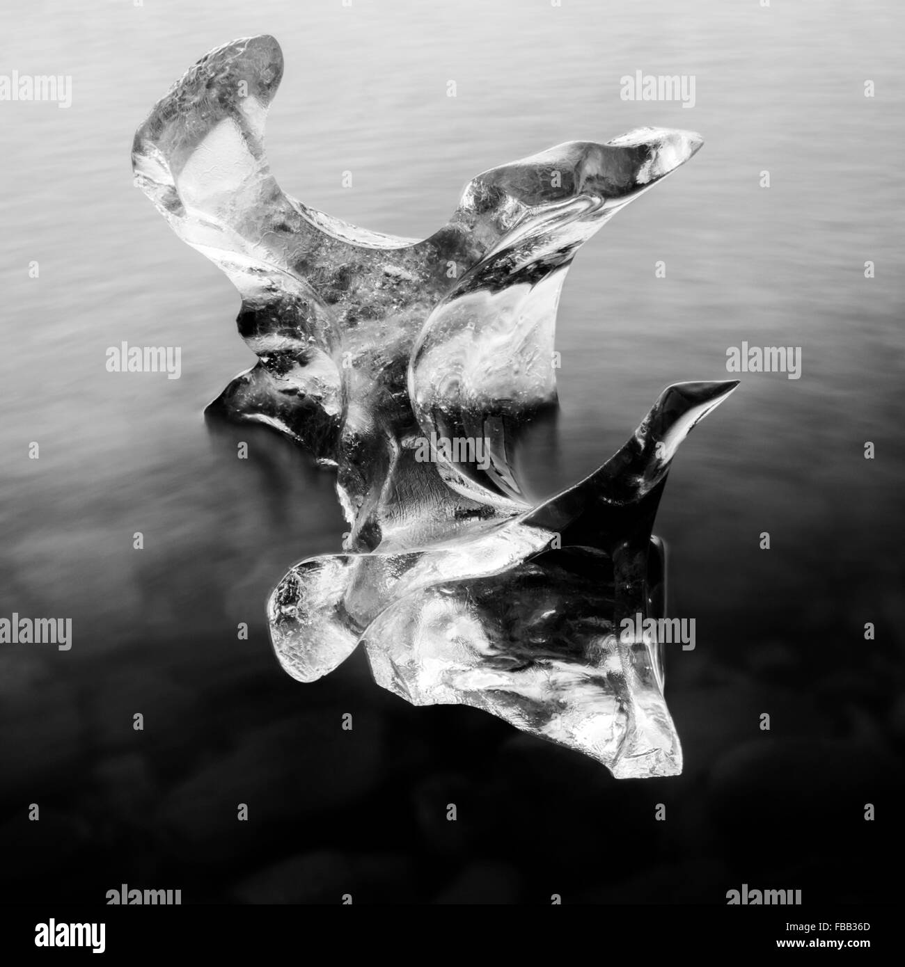 Ice sculptures Black and White Stock Photos & Images - Alamy