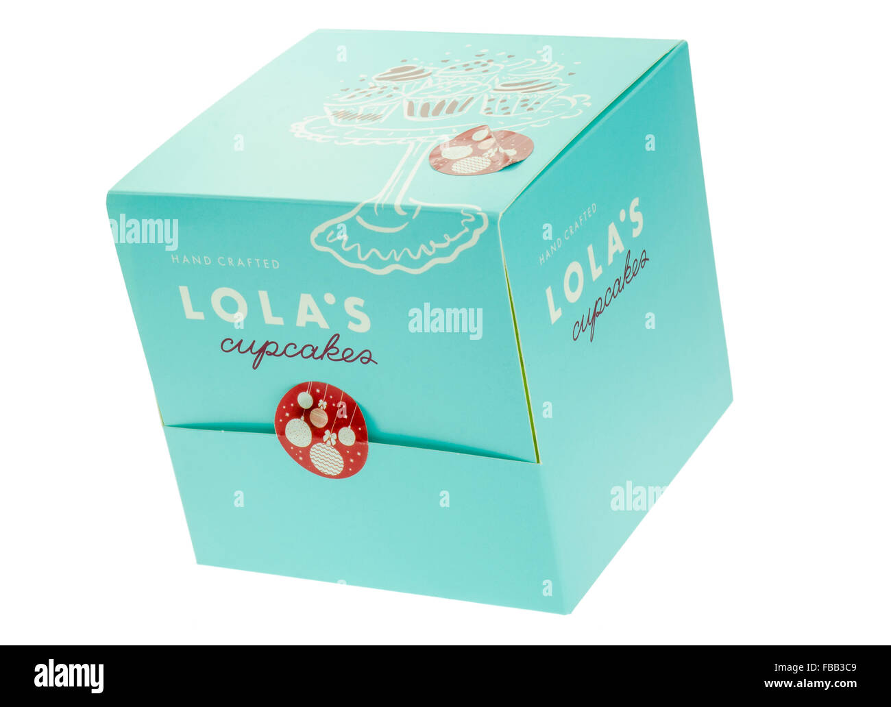 Box of Lola's Cupcakes Stock Photo - Alamy