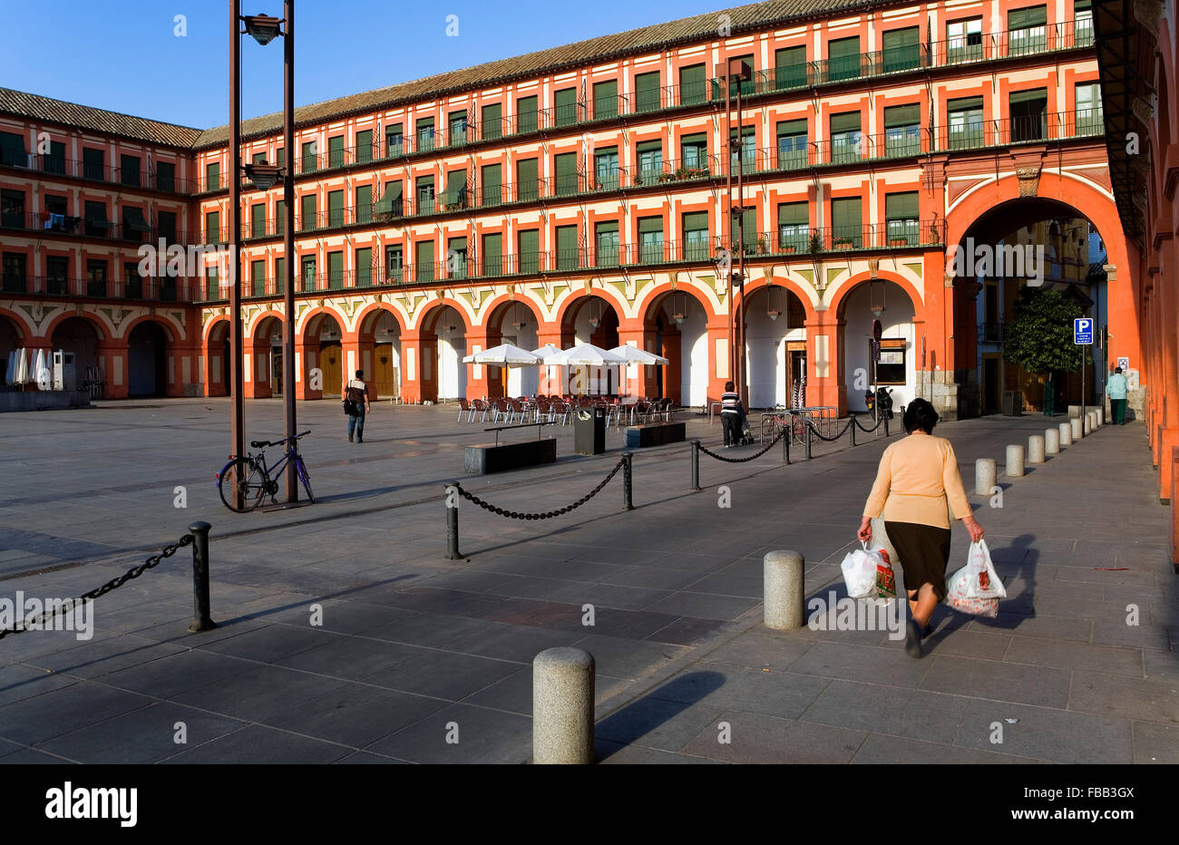 Cordoba.Andalusia. Spain: plaza de la Corredera / Corredera square ...