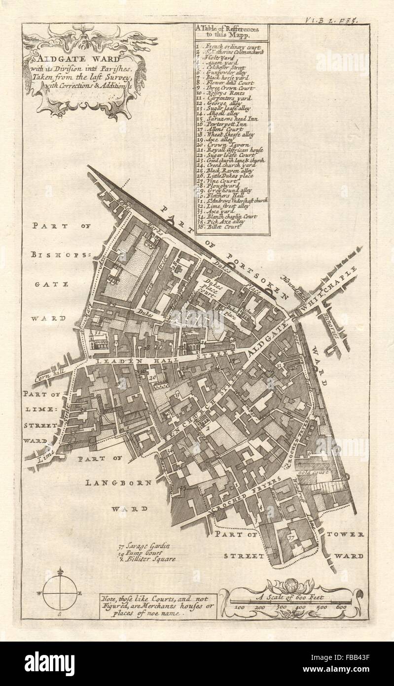 Aldgate london map hi-res stock photography and images - Alamy