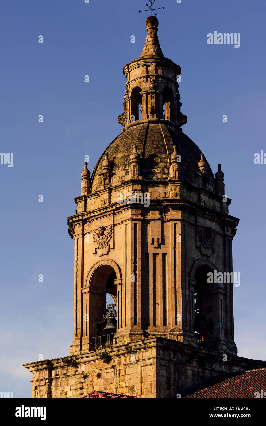 Basilica of Holy Mary Portugalete, Basque Country, Spain Stock Photo ...