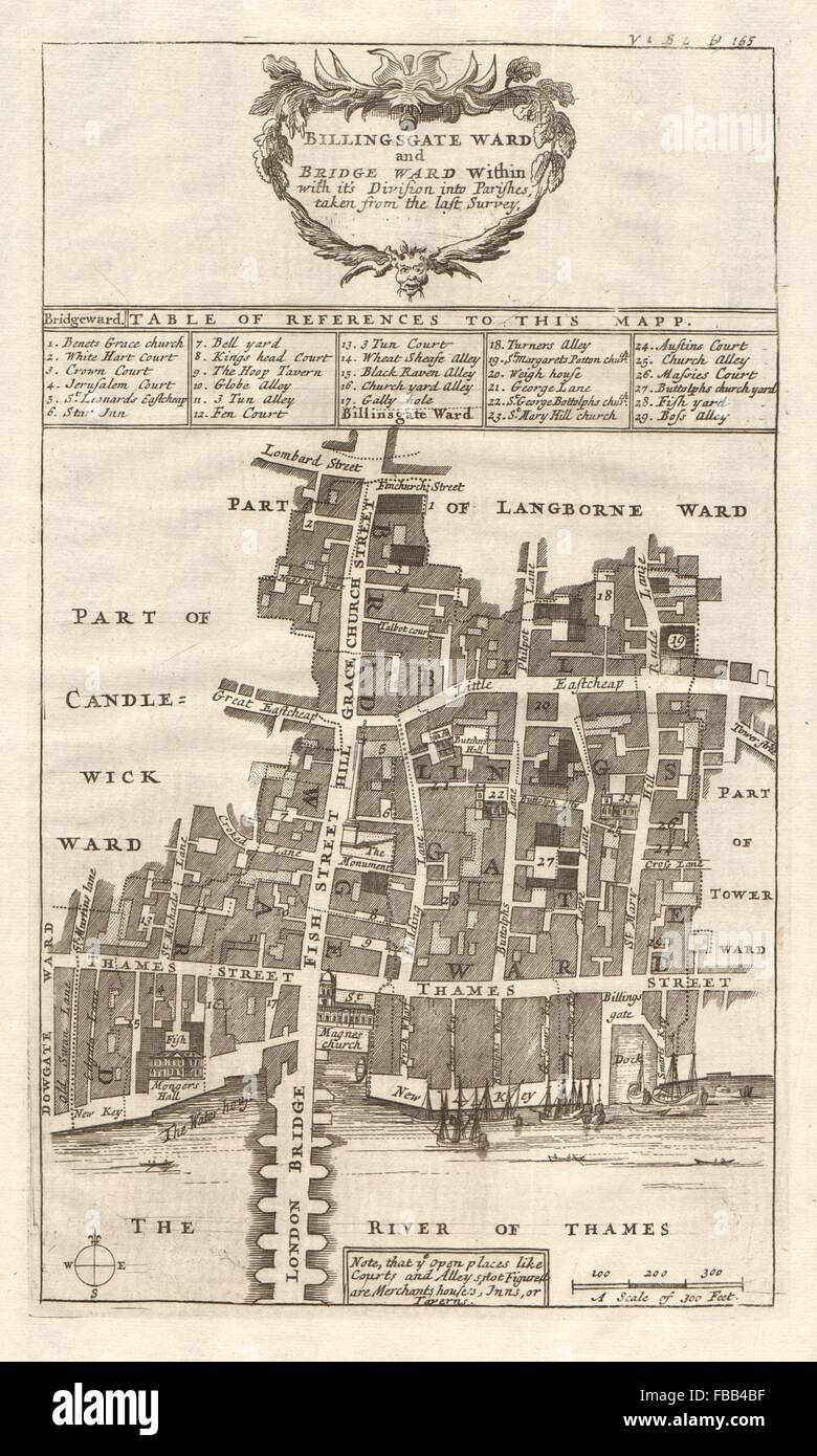 Eighteenth century maps london hi-res stock photography and images - Alamy