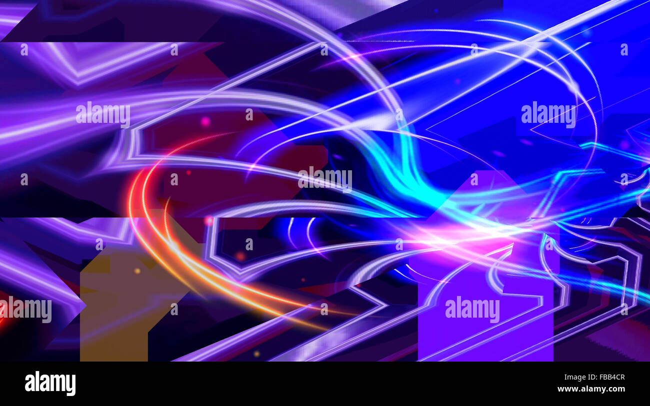 Photoshop work of abstract high color design Stock Photo - Alamy