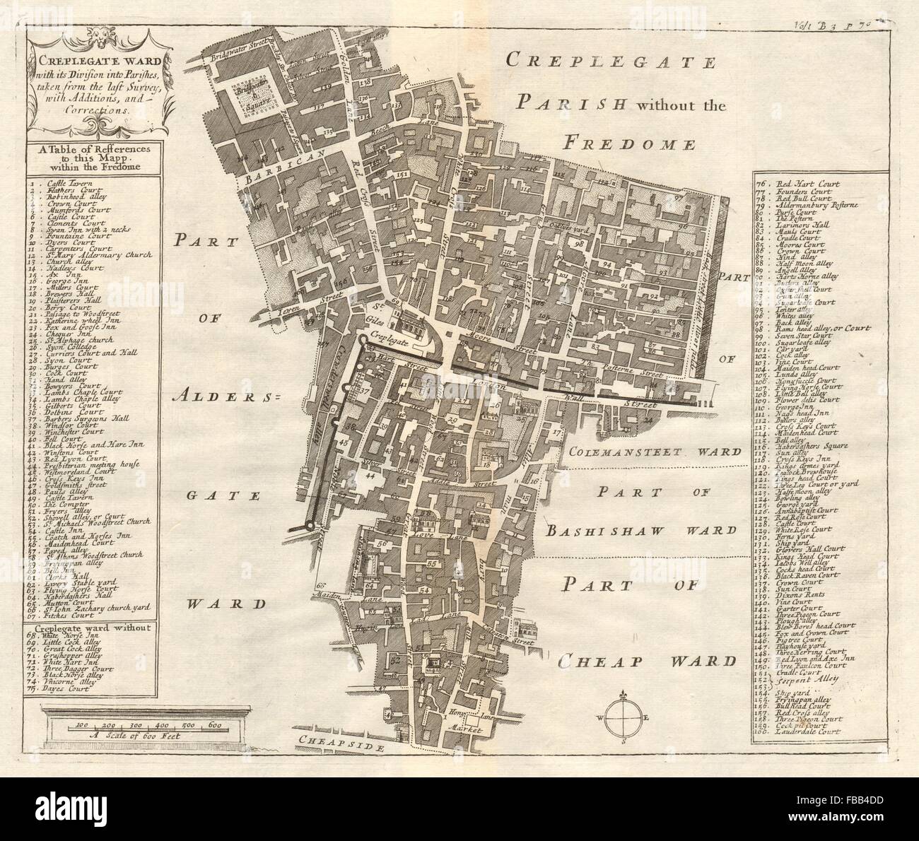 John stow map hi-res stock photography and images - Alamy