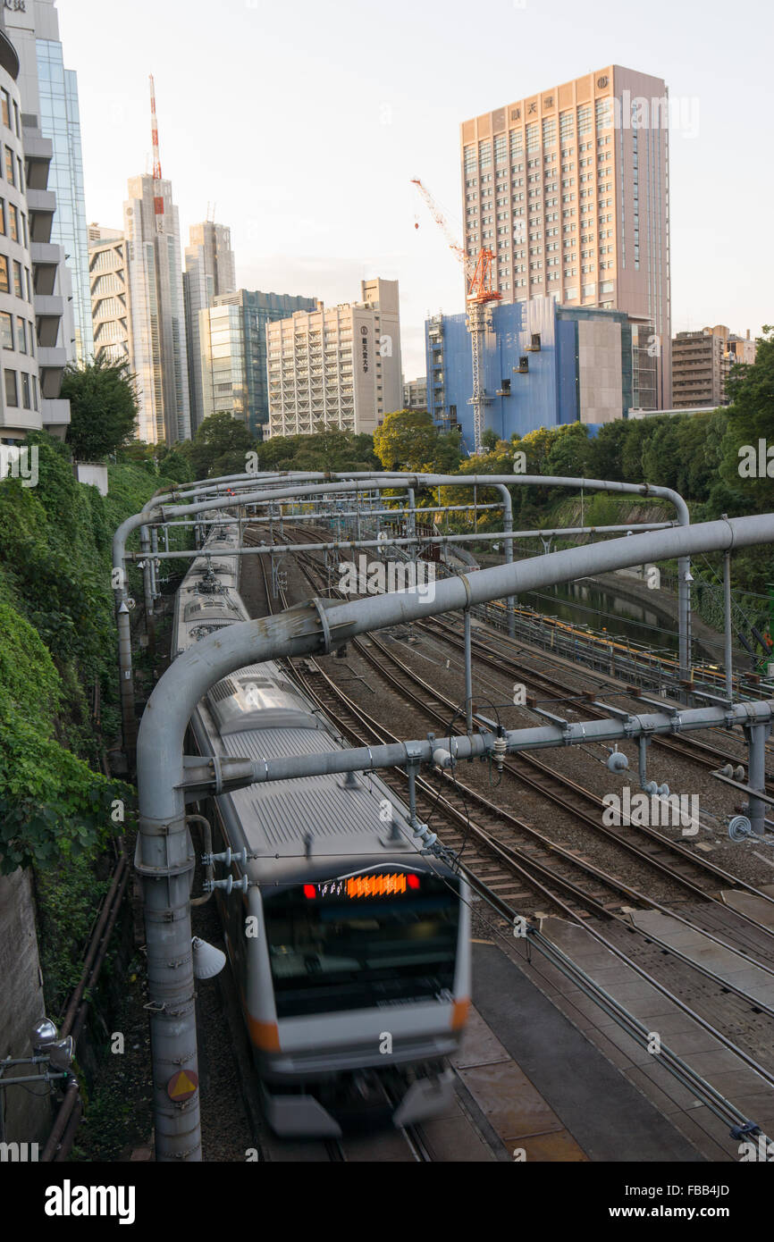 Subway train tokyo hi-res stock photography and images - Alamy