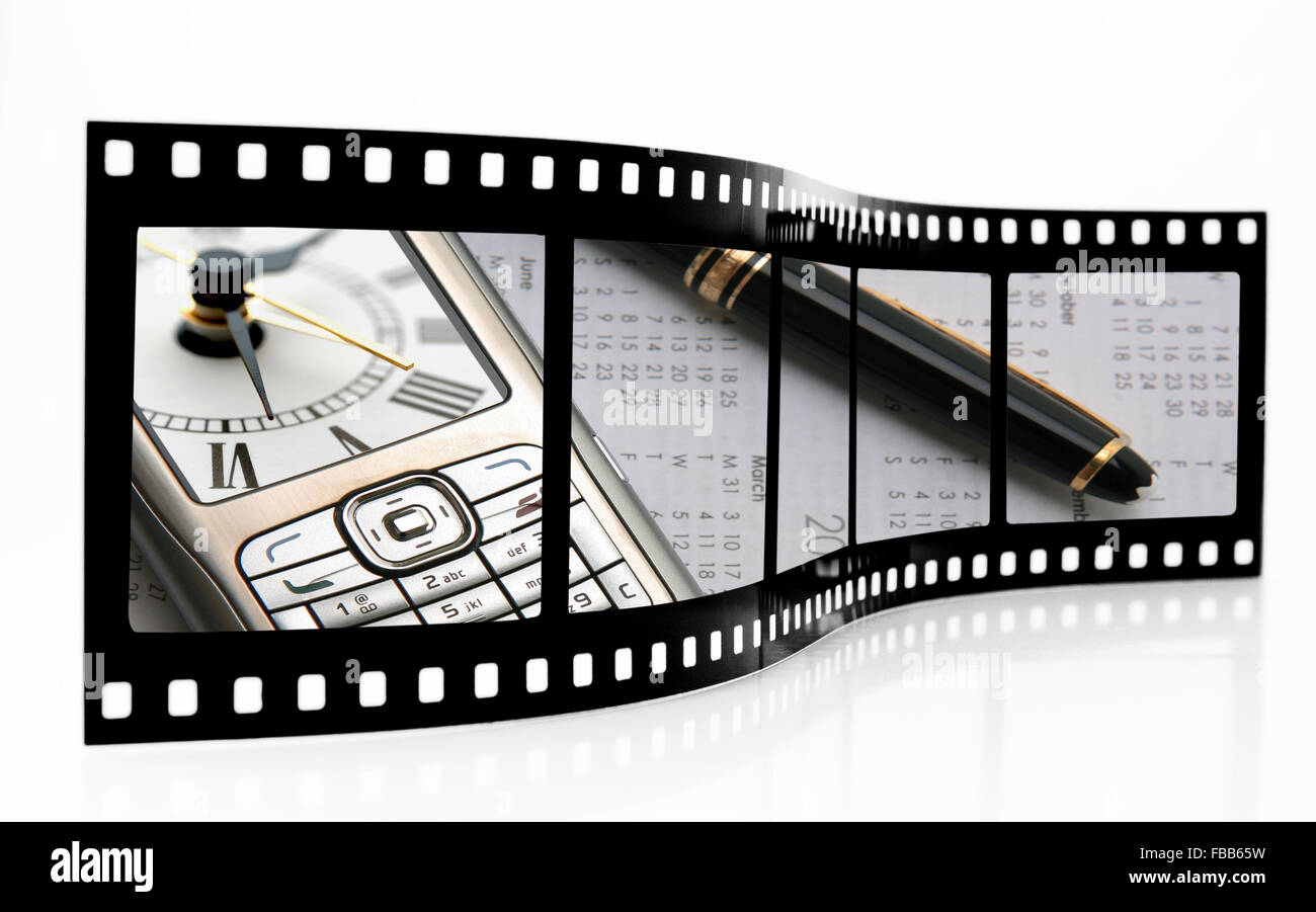 Time management business plan Cut Out Stock Images & Pictures - Alamy