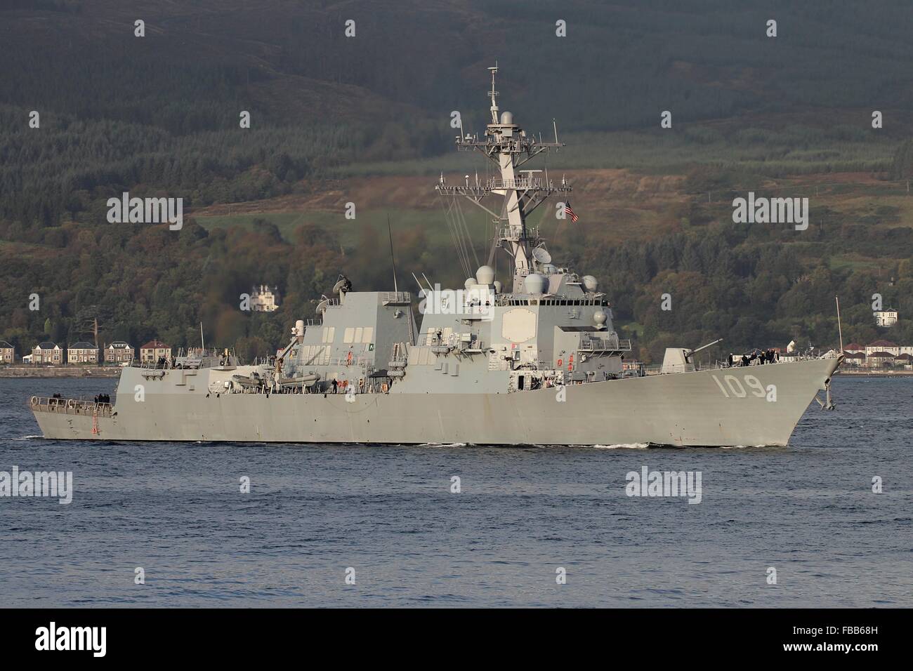 USS Jason Dunham (DDG-109), an Arleigh Burke-class guided missile ...