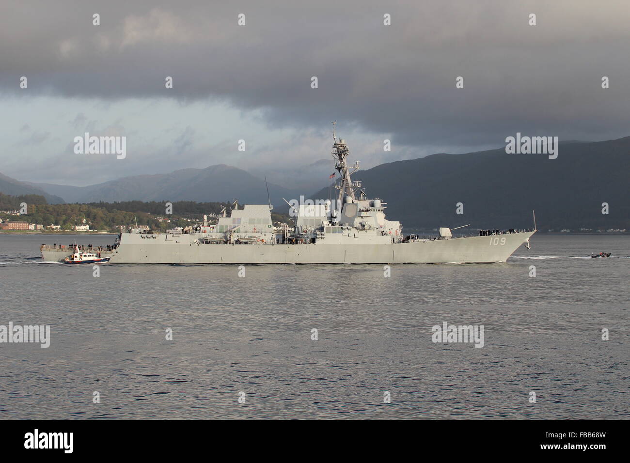 USS Jason Dunham (DDG-109), an Arleigh Burke-class guided missile ...