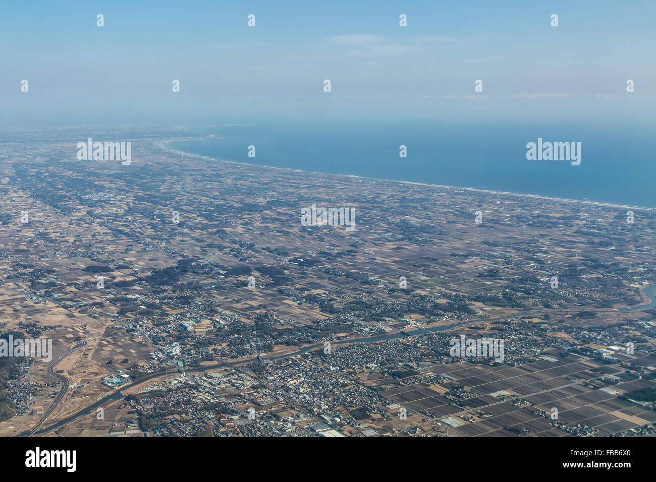 Aerial view of Chiba Prefecture,Japan Stock Photo - Alamy