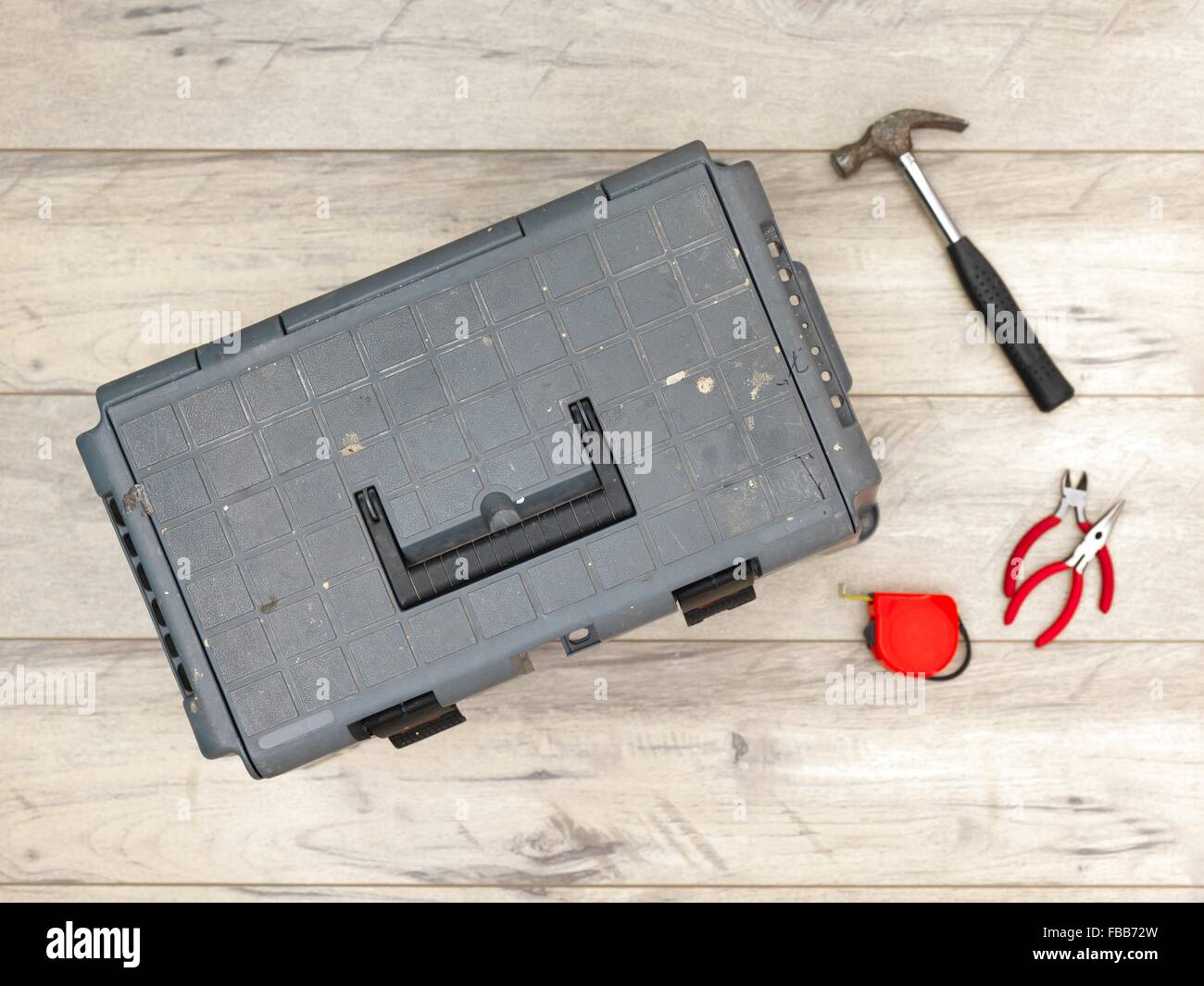 A studio photo of a industrial tool box Stock Photo - Alamy