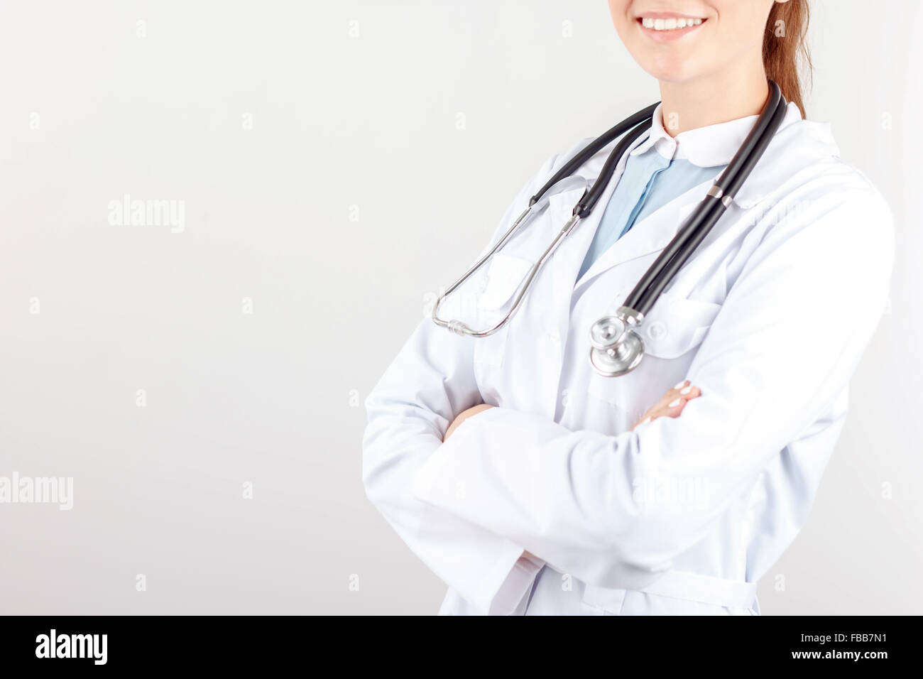 Pretty female physiotherapist hi-res stock photography and images - Alamy